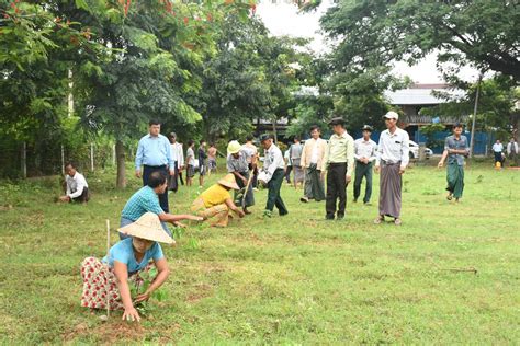 ပျဉ်းမနားမြို့နယ်၌ ၂၀၂၃ ခုနှစ် မိုးရာသီသစ်ပင်စိုက်ပျိုးပွဲ အခမ်းအနားကျင်းပ Information And