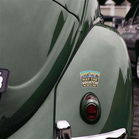 May The Squatch Be With You Decal Dukes Decals