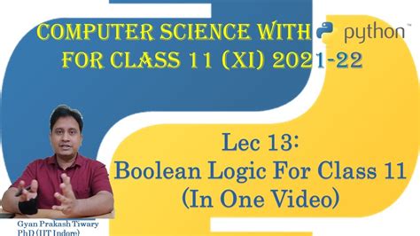 Computer Science Class Xi 11 Cbse 2021 22 Syllabus 13 Boolean
