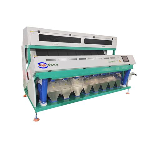 8 Chutes Big Capacity Intelligent Ccd Cameras Grain Sorting Machine Grain Color Sorter And
