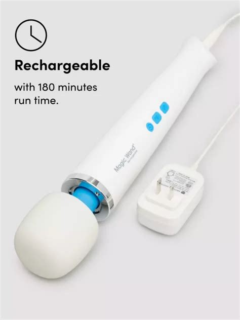 Magic Wand Rechargeable Extra Powerful Cordless Vibrator Exquisitekinky