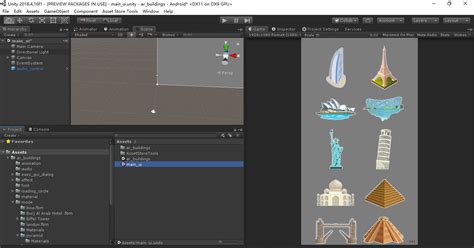 Artstation Unity Template Ar Building Game Assets