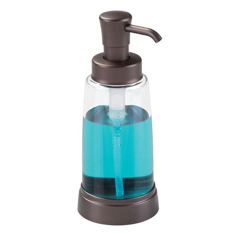 Mainstays Lumis Clear And Bronze Soap Pump 1 Each