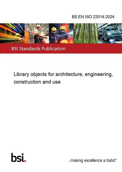 BS EN ISO 22014 2024 Library Objects For Architecture Engineering