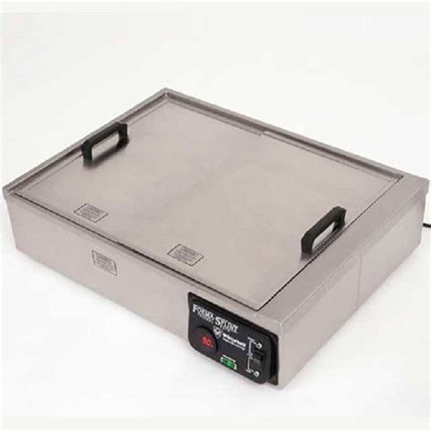 Large Water Bath Splint Pan With Sliding Lid