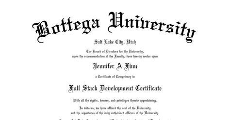 Jennifer Finn On Linkedin Just Received My Full Stack Development