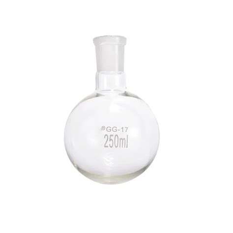 Glass Single Mouth Round Bottom Flask Standard Frosted Mouth High