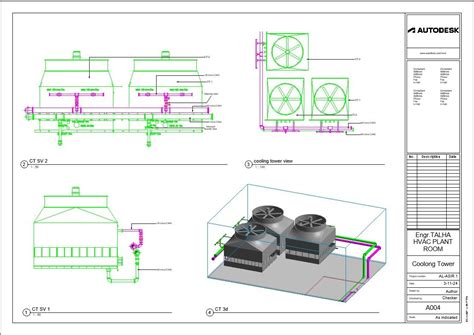 Mep Revit Revitmep Designengineering Coolingtowers Muhammad Talha