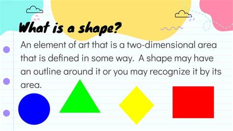 Lines Shapes And Colors Lesson For Grade 1 Pdf Geography Science