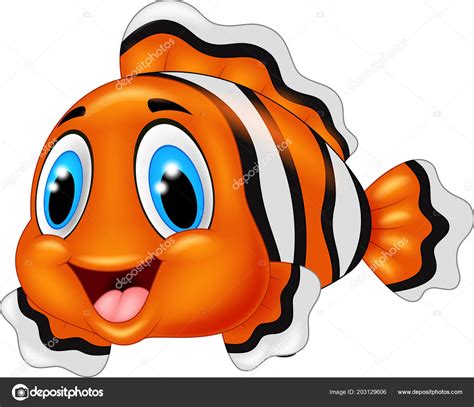 Peces De Dibujos Animados Simples
