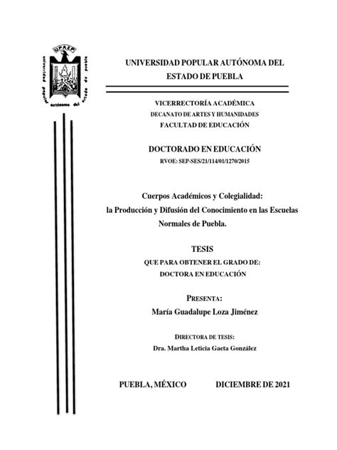 Tesis Comie Pdf Enseñando Conocimiento