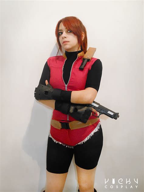 Resident Evil 2 Claire Redfield Cosplay Kostüm Tyavba
