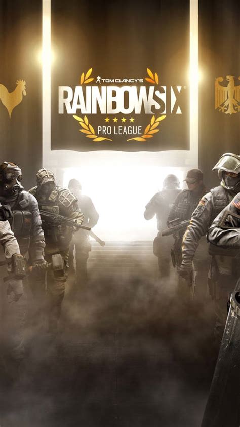 Rainbow Six Siege Pro League Iphone Wallpaper Wallpapersok