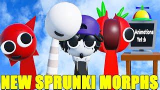 How To Find All 4 New Sprunki Morphs And Badges In 3d Sprunki Rp And Animations For Roblox Jamie