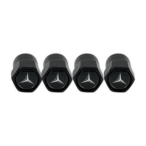 4 Pieces Mercedes Benz Valve Caps Driversedk Driverse
