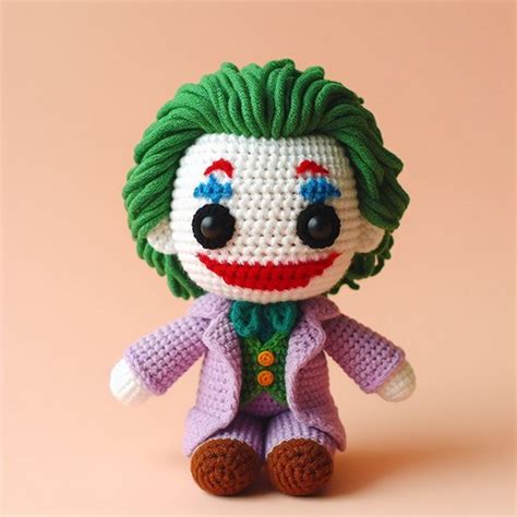 Crochet Joker Amigurumi Idea All Crafts