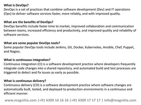 top 20 devops interview questions and answers in 2023 pptx