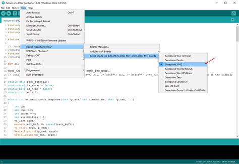 Sending Data To Helium Console Using Grove LoRa E5