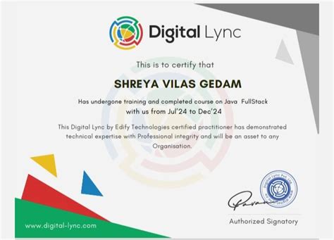 Fullstackdeveloper Java Learning Careergrowth Shreya Gedam