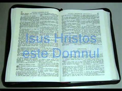 LEVITICUL Vechiul Testament Biblia Audio Romana YouTube