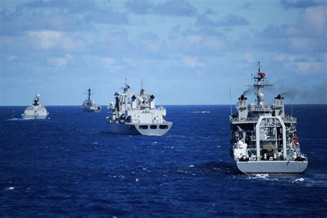 中國五艦編隊遠征夏威夷