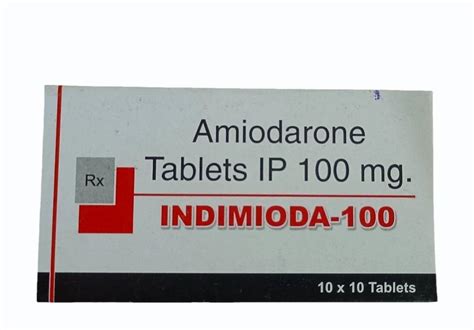 Amiodarone Tablets 100 Mg At ₹ 291box Ludhiana Id 2852149078962
