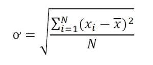 Difference Between Sample Population Standard Deviation JDM Educational