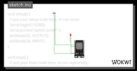 Ledlightswitch Wokwi Esp32 Stm32 Arduino Simulator