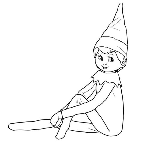 18 Elf On A Shelf Drawing Ideas DIYnCrafty