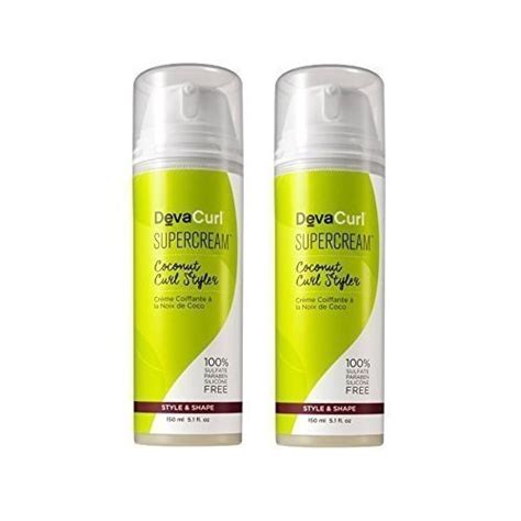Devacurl Supercream Coconut Curl Styler 5 1oz 2 Pack Pricepulse