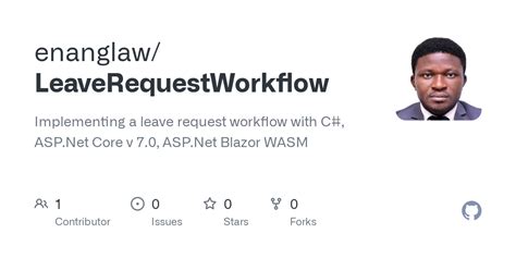 GitHub Enanglaw LeaveRequestWorkflow Implementing A Leave Request Workflow With C ASP Net