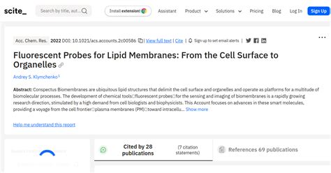 Fluorescent Probes For Lipid Membranes From The Cell Surface To Organelles