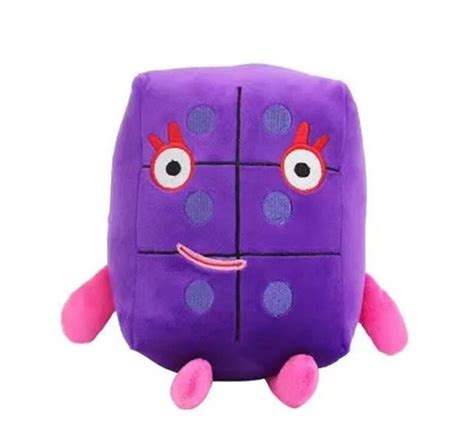 Numberblock Style Plush Cartoon Figure Toys Educational Etsy