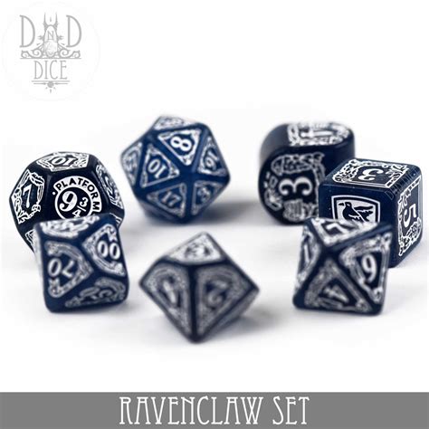 Q Workshop Harry Potter Ravenclaw Dice Set