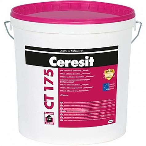 Декоративная штукатурка короед Ceresit CT 175/2.0 25 кг — цена, купить ...
