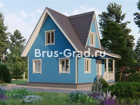 Каркасные дома 6х6 под ключ в Санкт Петербурге проекты и цены на строительство