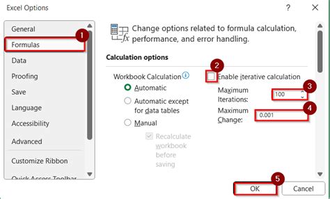 How To Remove Circular Reference In Excel With Quick Steps Excel