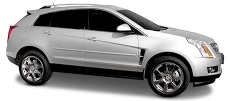 Cadillac SRX Painted Body Side Moldings 2010 2011 2012 2013 2014 2015 2016 ShopSAR Com