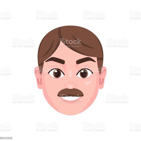 남자의 고립 된 색깔의 아바타 검은색에 대한 스톡 벡터 아트 및 기타 이미지 검은색 낙서 드로잉 남성 Istock