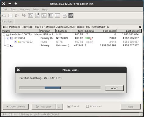 Dmde Partition Searching Takes Forever Rdatarecovery