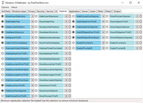 Windows 10 Debloater Tool Debloat Gui Updated Feb 2 2021 V14