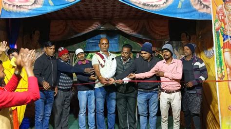 रेहला देवी धाम मन्दिर परिसर में रामलीला मंचन का हुआ शुभारंभ