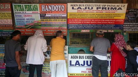Banyak Mudik Gratis Penjualan Tiket Bus Di Terminal Ini Loyo