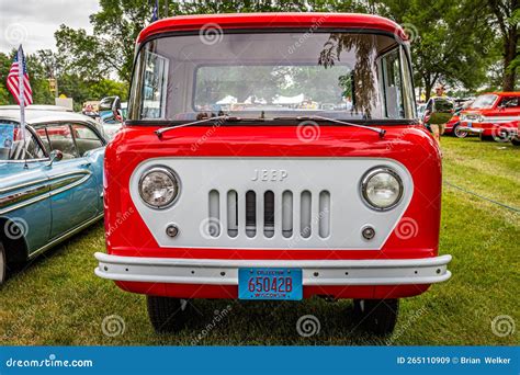 1957 Willys Jeep Fc 150 Pickup Truck Editorial Stock Image Image Of