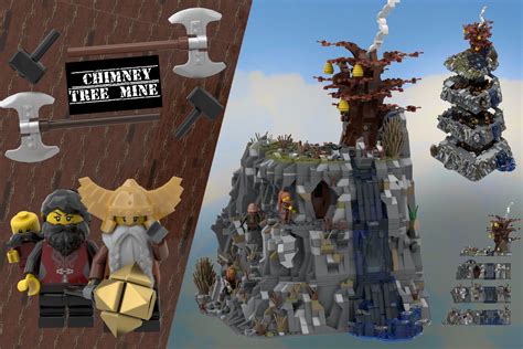 Dwarf Mine Lego Creative Lego Sculptures Lego Custom 53 Off