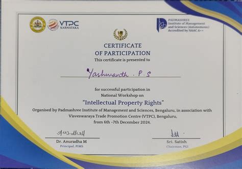 p s yashwanth on linkedin happy to share that i have participated in national workshop on…