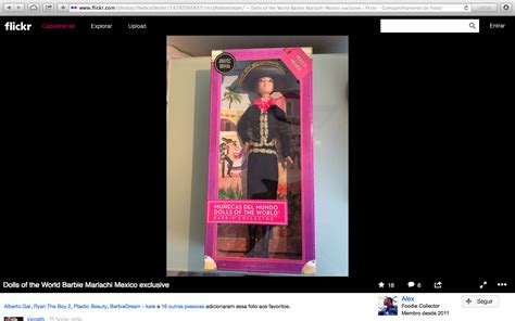Dotw Mexico Special Edition Mariachi Doll My Barbie Doll