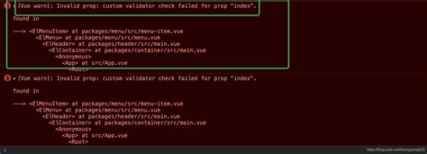 2020 Web前端 Vue项目出错 Vue Warn Invalid Prop Custom Validator Check