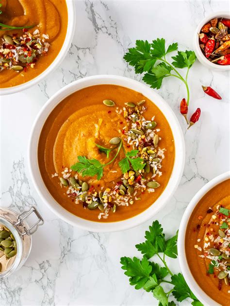 Butternut Squash Velouté Soup Recipe Foodaciously