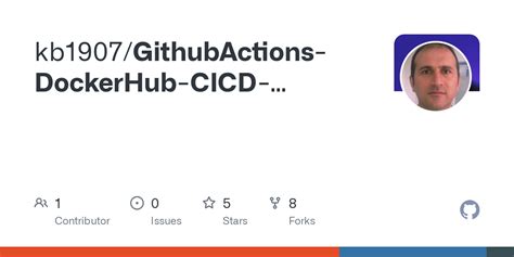 GitHub Kb GithubActions DockerHub CICD Tutorial